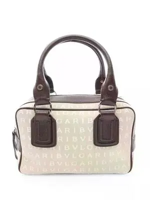 Bvlgari Silver Tone Totes For Women