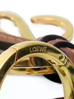 Loewe 2010s Anagram Leather Bag Charm