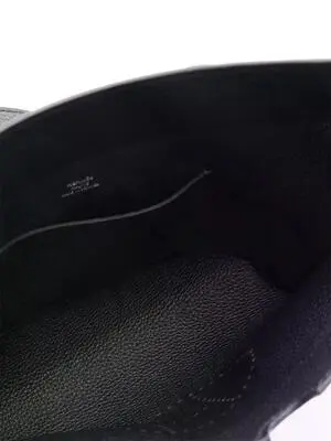 Hermès 2026 Togo Vid Posh Shoulder Bag - Black
