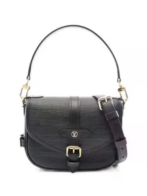 LOUIS VUITTON 2021 Saumur Bb Epi Shoulder Bag