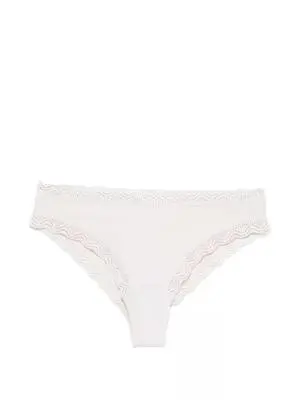 Marc O'polo Lace-trim Ribbed Briefs - Neutrals