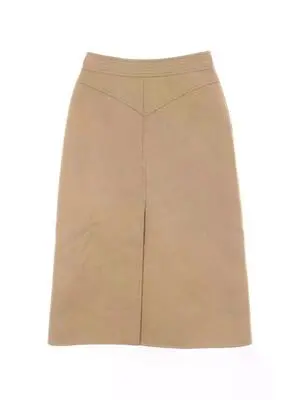 LOUIS VUITTON 2000s Wrap Midi Skirt