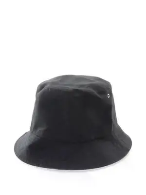 Dior 2010s Teddy-d Oblique Reversible Bucket Hat - Black
