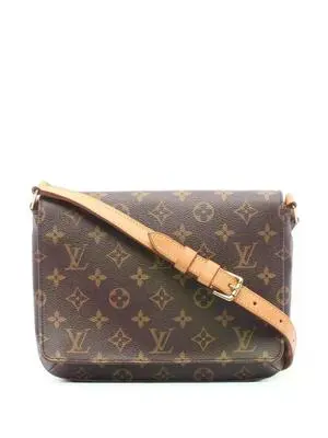 LOUIS VUITTON 1999 Musette Tango Monogram-pattern Crossbody Bag