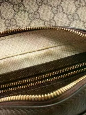 Gucci 2000s Ophidia Gg Supreme Patterned Shoulder Bag