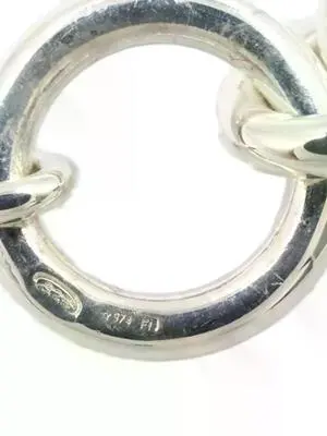 Hermès 2010s Chaîne D'ancre Amulet Necklace - Silver