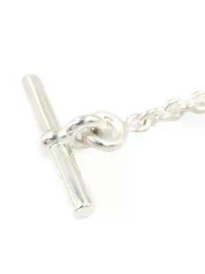 Hermès 2010s Chaîne D'ancre Amulet Necklace - Silver