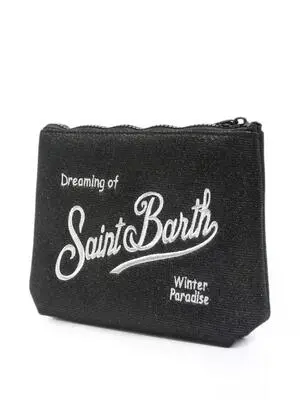 MC2 SAINT BARTH Aline Lurex Clutch Bag