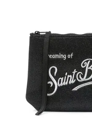 MC2 SAINT BARTH Aline Lurex Clutch Bag