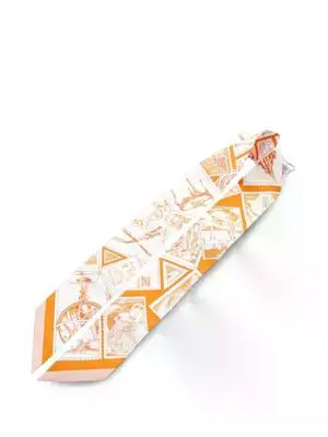 Hermès 2020s Le Philateliste Du Faubourg Twilly Scarf