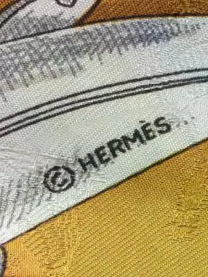 Hermès 2010s L'instruction Du Roy Scarf - Orange