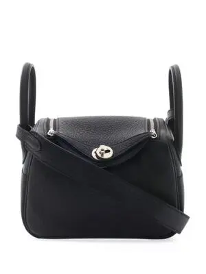 Hermès 2026 Mini Lindy Shoulder Bag - Black