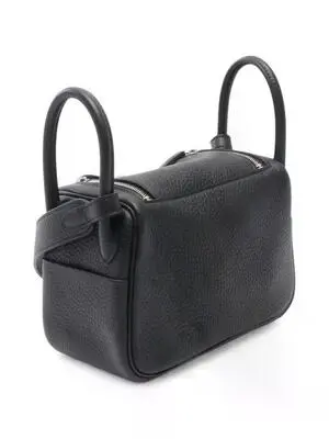 Hermès 2026 Mini Lindy Shoulder Bag - Black