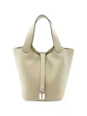 Hermès 2022 Pm Picotan Lock Leather Handbag - Neutrals
