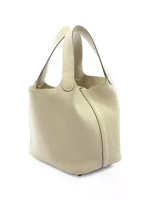Hermès 2022 Pm Picotan Lock Leather Handbag - Neutrals