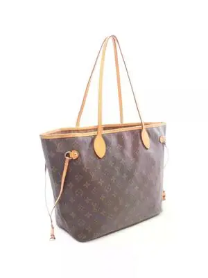LOUIS VUITTON Neverfull Mm Monogram Patterned Tote Bag - Brown