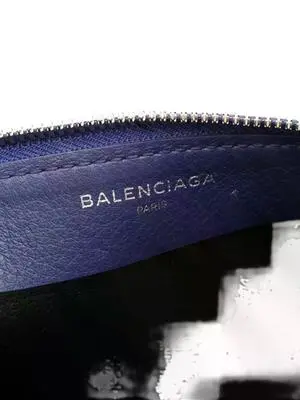 Balenciaga 2010s Leather Clutch Bag