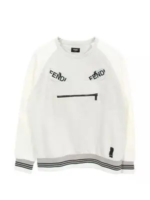 Fendi 2010s Bag Bugs Monster Eye Sweatshirt