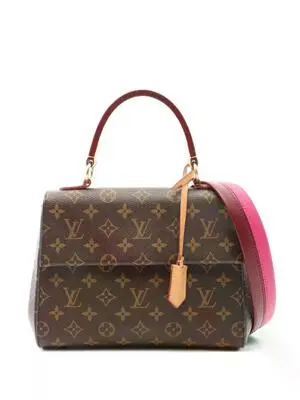 LOUIS VUITTON 2017 Monogram Cluny Bb Handbag - Brown
