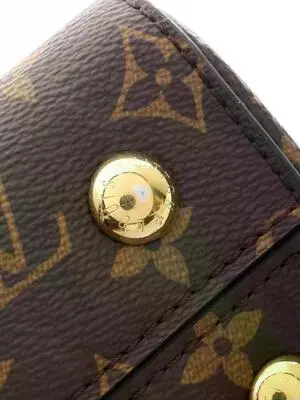 LOUIS VUITTON 2017 Monogram Cluny Bb Handbag - Brown