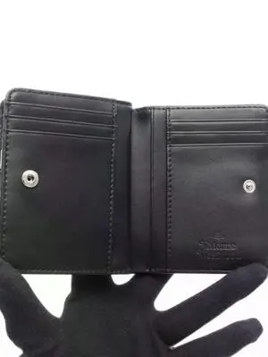 VIVIENNE WESTWOOD 2020s Orb-plaque Bi-fold Wallet