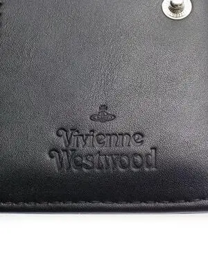 VIVIENNE WESTWOOD 2020s Orb-plaque Bi-fold Wallet