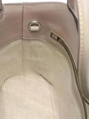 Miu Miu 2020s Logo-embossed Tote Bag - Grey