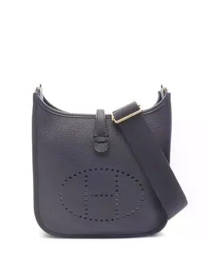 Hermès 2026 23 Evelyne Shoulder Bag - Blue