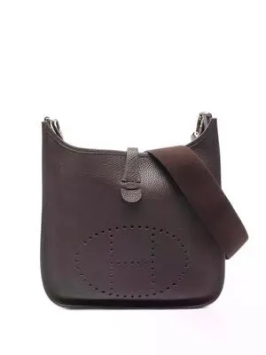 Hermès 2006 Evelyn 1 Ann Pm Leather Shoulder Bag - Brown