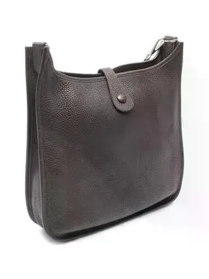 Hermès 2006 Evelyn 1 Ann Pm Leather Shoulder Bag - Brown