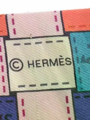 Hermès 2000s Bolduc Au Carre Ribbon Scarf