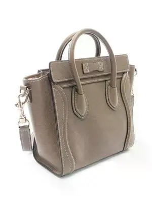 Celine 2000s Nano Luggage Tote Bag