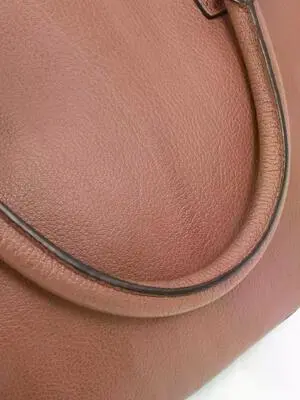 Loewe 36 Amazona Logo-embossed Tote Bag - Brown
