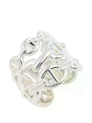 Hermès 2010s Gm Chaîne D'ancre Enchainée Ring