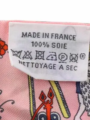 Hermès 2010s La Folle Parade Twilly Scarf