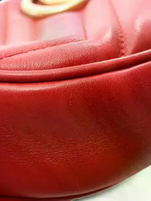 Gucci 2010s Gg Marmont Belt Bag - Red