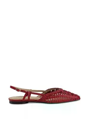 CORINA Woven Slingback Ballet Flats