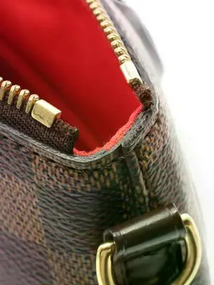 LOUIS VUITTON 2017 Mm Siena Damier Ebene Handbag - Brown