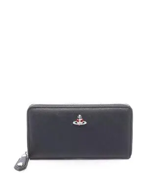 VIVIENNE WESTWOOD 2020s Orb Zip-around Wallet - Black