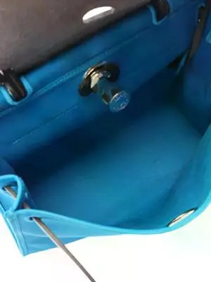 Hermès 2017 Pm Herbag Zip Handbag - Blue