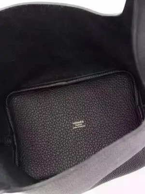 Hermès Pm Picotin Lock Tote Bag - Black