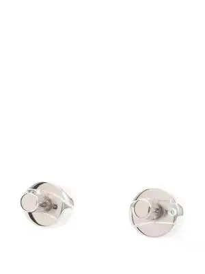 JIL SANDER 2010s Crystal Stud Earrings