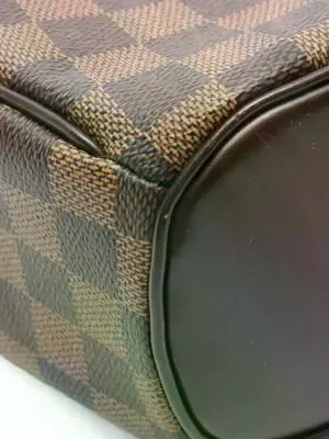 LOUIS VUITTON 2002 Saria Horizontal Damier Check-pattern Tote Bag