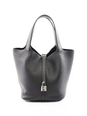 Hermès 2023 Mm Picotin Lock Handbag - Black
