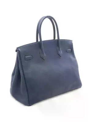 Hermès 2024 35 Birkin Handbag - Blue