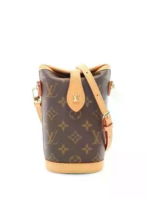 LOUIS VUITTON 2021s Fold Me Monogram-pattern Mini Bag - Brown