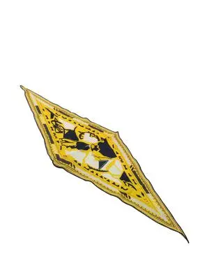 Hermès 2010s Puzzle Ii Losange Scarf - Yellow