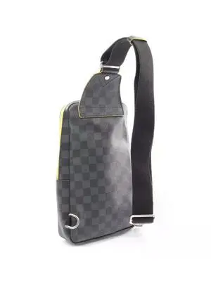 LOUIS VUITTON 2018 Damier Graphite Avenue Patterned Backpack - Grey