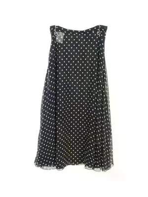 Dior 2010s Star-print Midi Skirt - Blue