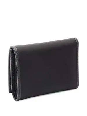 Prada 202s Tessuto Saffiano Trifold Wallet - Black
